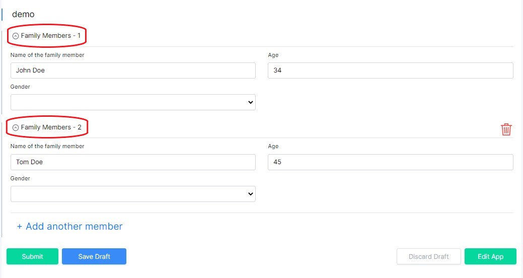 Sections - Basic, Conditional, Copyable